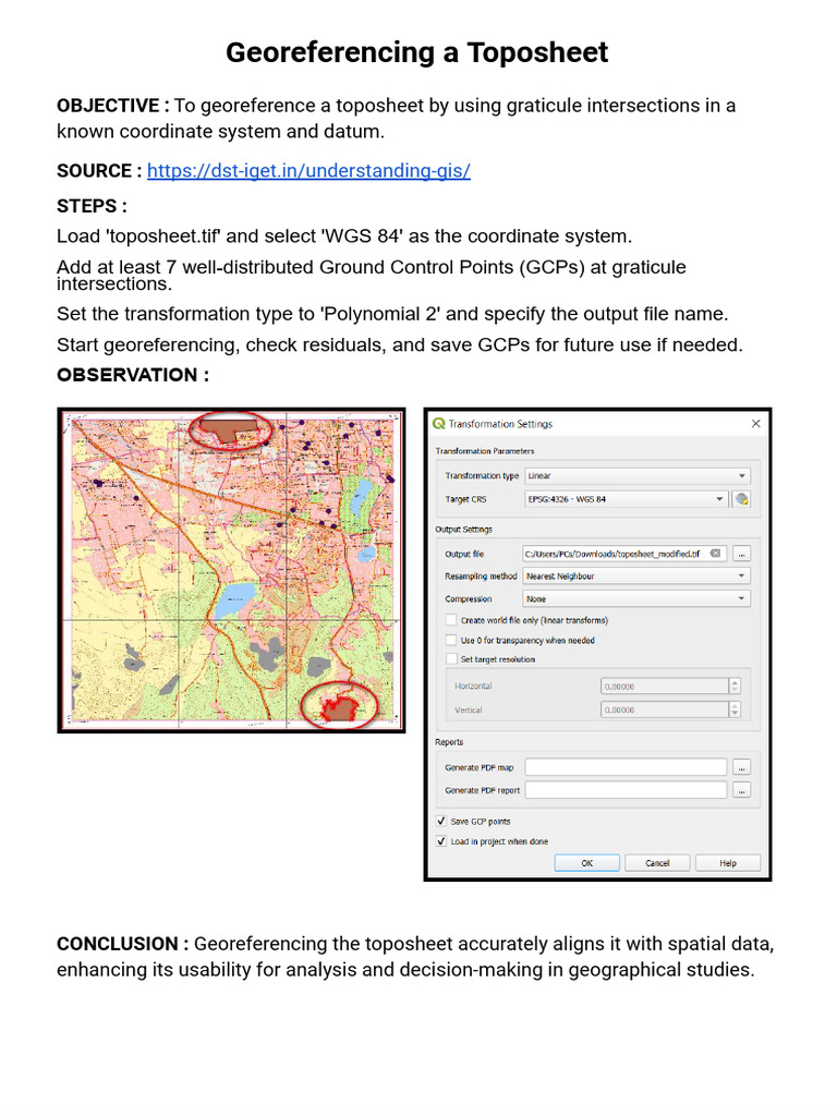 Iget Georeferencing | PDF