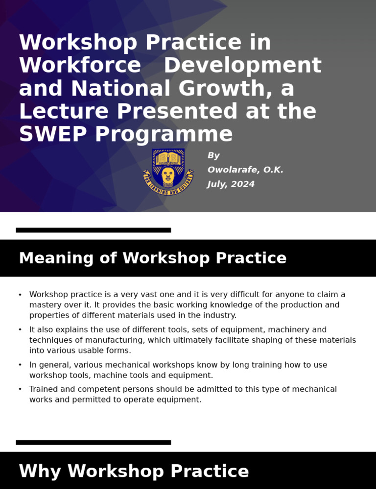 Owolarafe SWEP | PDF | Cost Of Living | Measures Of National Income And Output