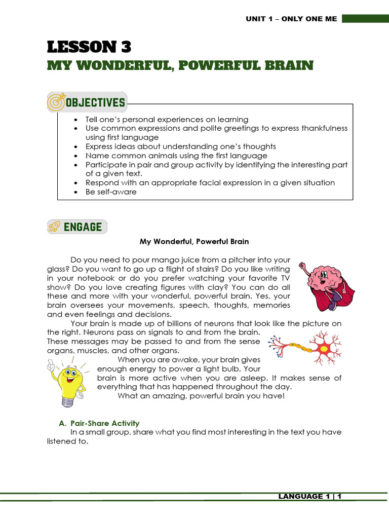 Understanding Your Powerful Brain | PDF | Brain | Thought