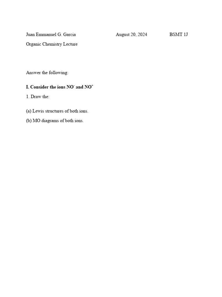 Org Chem PDF | PDF