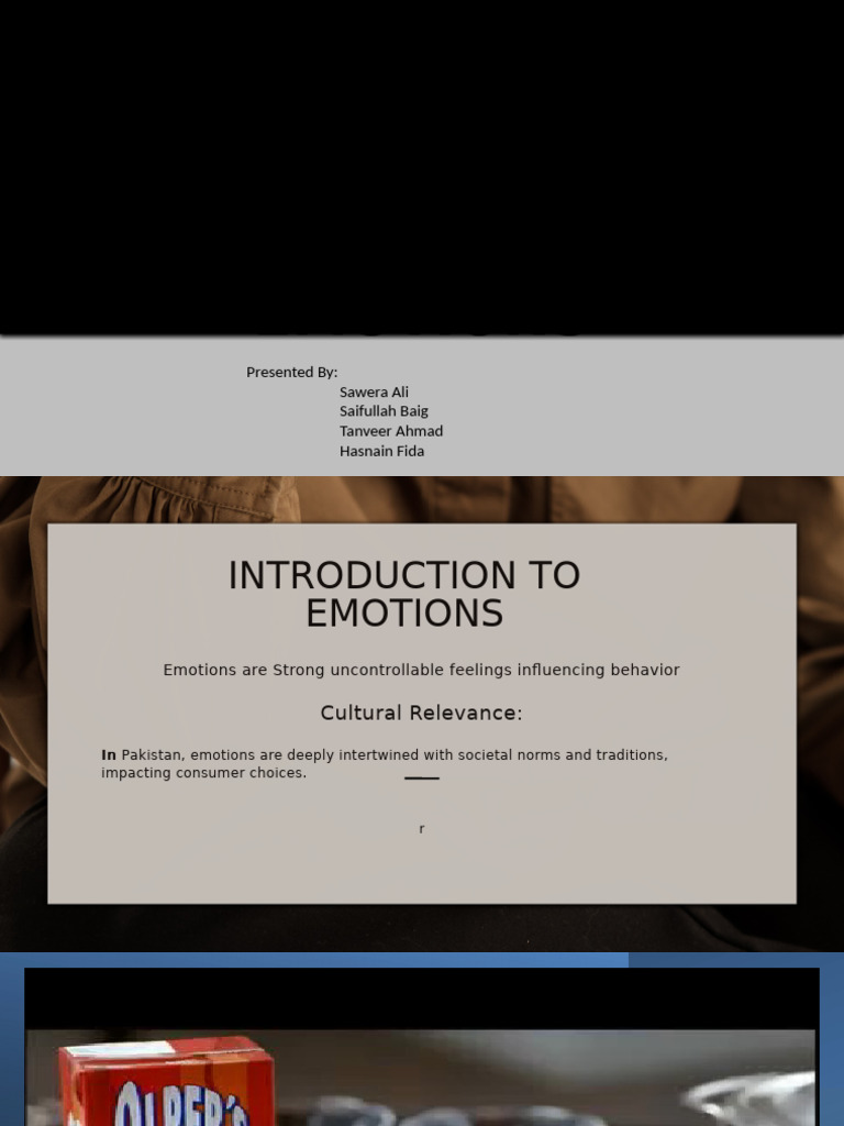 Emotions Group 8 | PDF | Emotions | Marketing