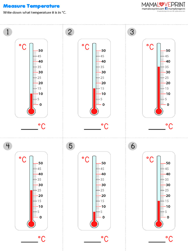 Mamaloveprint Measuring K3 Book1 Temperature | PDF
