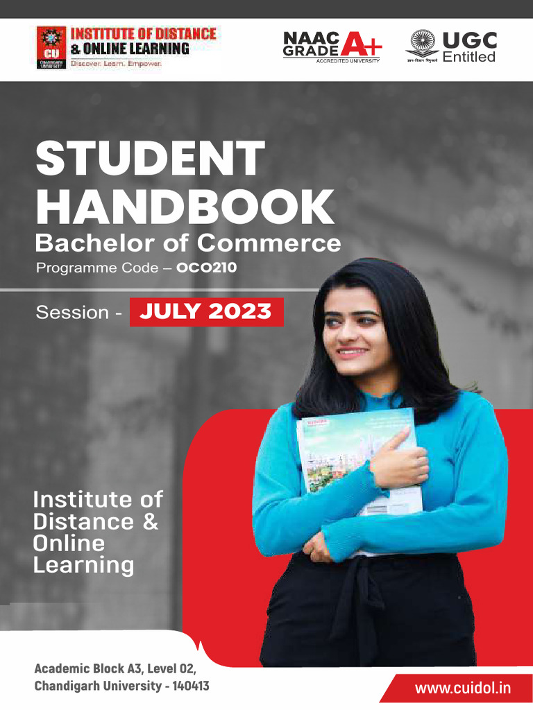 Bachelor of Commerce Student Handbook | PDF | Educational Technology ...