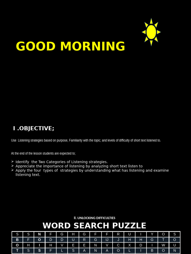 Demo Teaching (Autosaved) | PDF | Word Search | Information