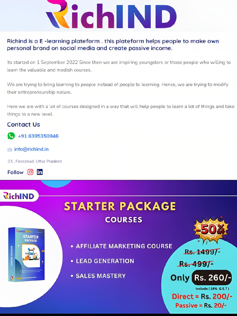 richIND Presentation | PDF