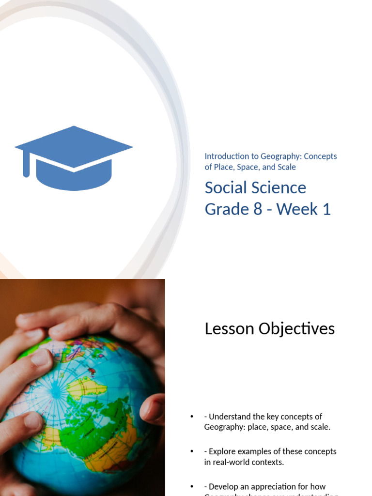 Geography Week 1 - PPT Introduction | PDF