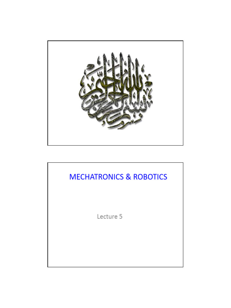 Lect # 3-Open - Loop - Close - Loop (Compatibility Mode) | PDF | Microcontroller | Control Theory