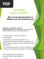 Grade 9 Life Orientation Personal Lifestyle Choices | PDF