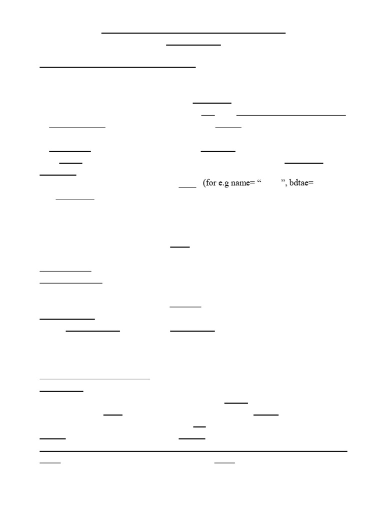 Chap 6 - Object Oriented Concept Extra MCQ | PDF