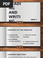 Citing Text Evidence Mini Anchor Charts | PDF