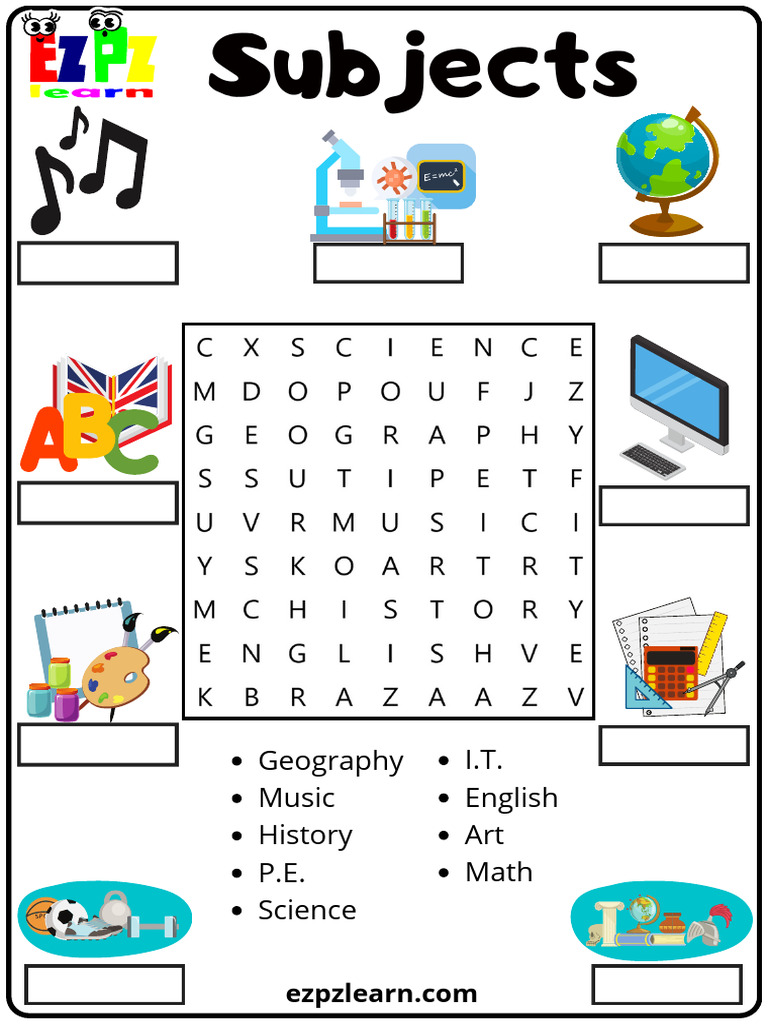 Subjects Word and Search | PDF