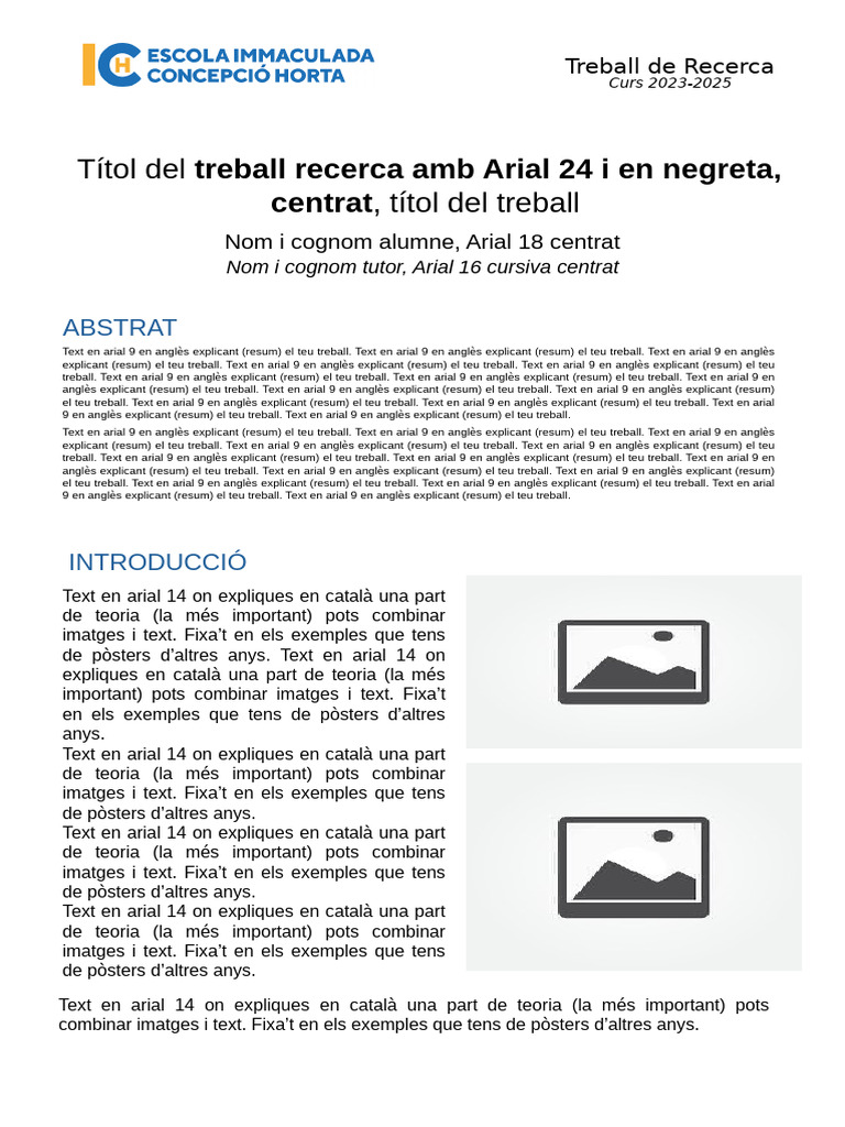 Plantilla Pòster TR | PDF