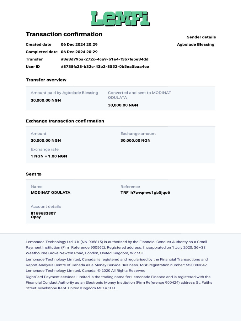 Lemfi | PDF