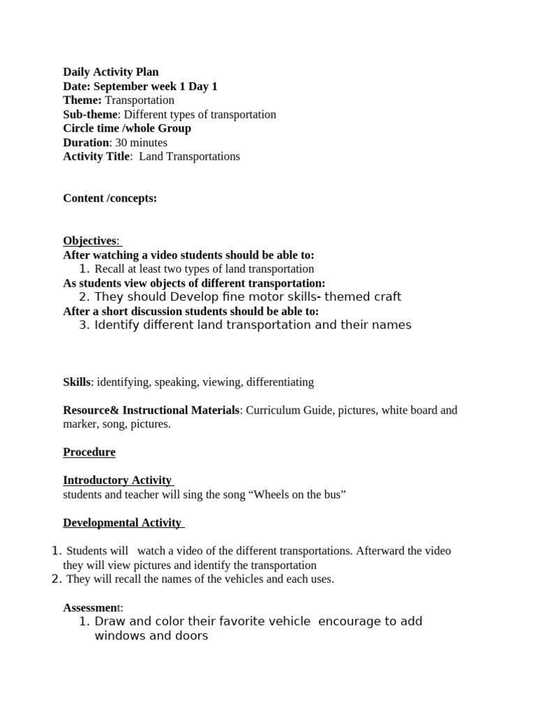 Jam Lesson Plan | PDF