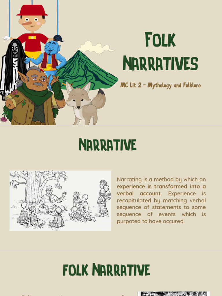 Understanding Folk Narratives | PDF | Narrative | Legends