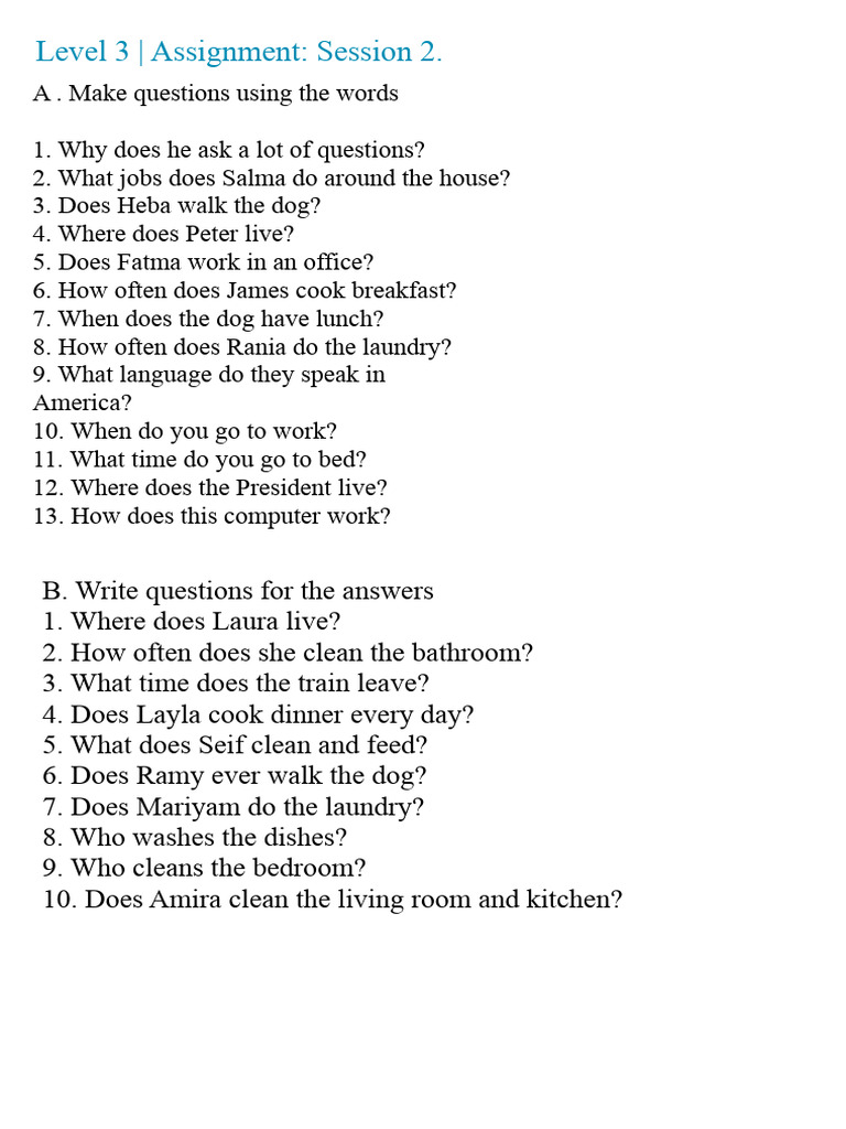 Level 3 Assignment S 2 Pdf 2057