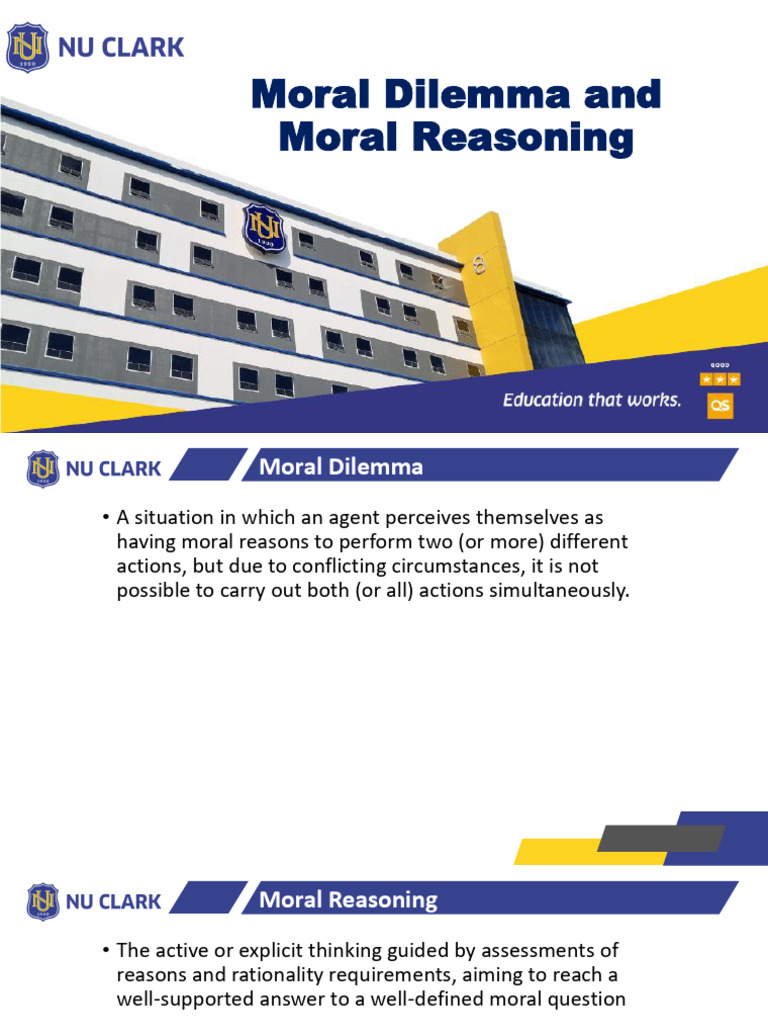 ETHICS PPT02 Moral Reasoning | PDF | Morality | Fallacy