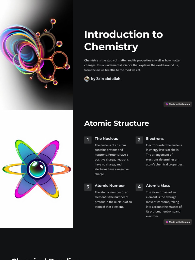 Chemistry Basics for Beginners | PDF | Chemical Bond | Chemistry