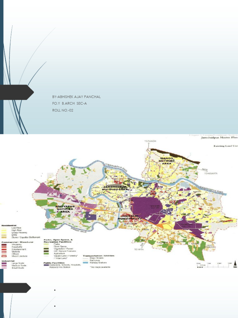 Jamshedpur 2027 Urban Master Plan | PDF | Urban Planning