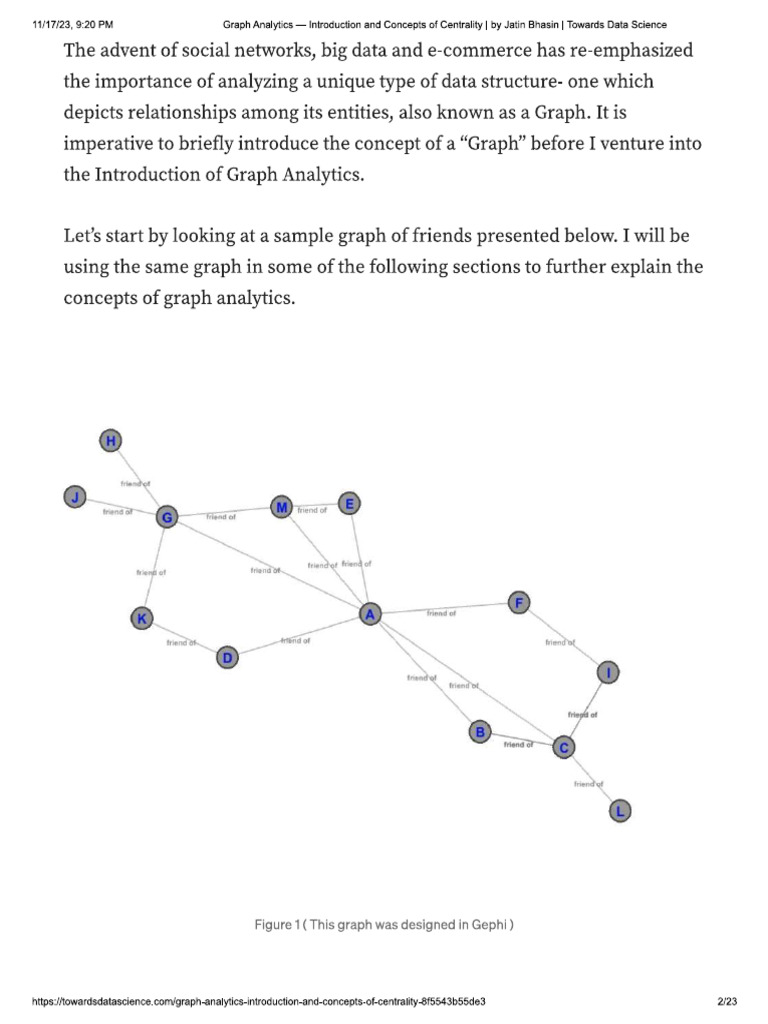Centrality Measures Reference | PDF
