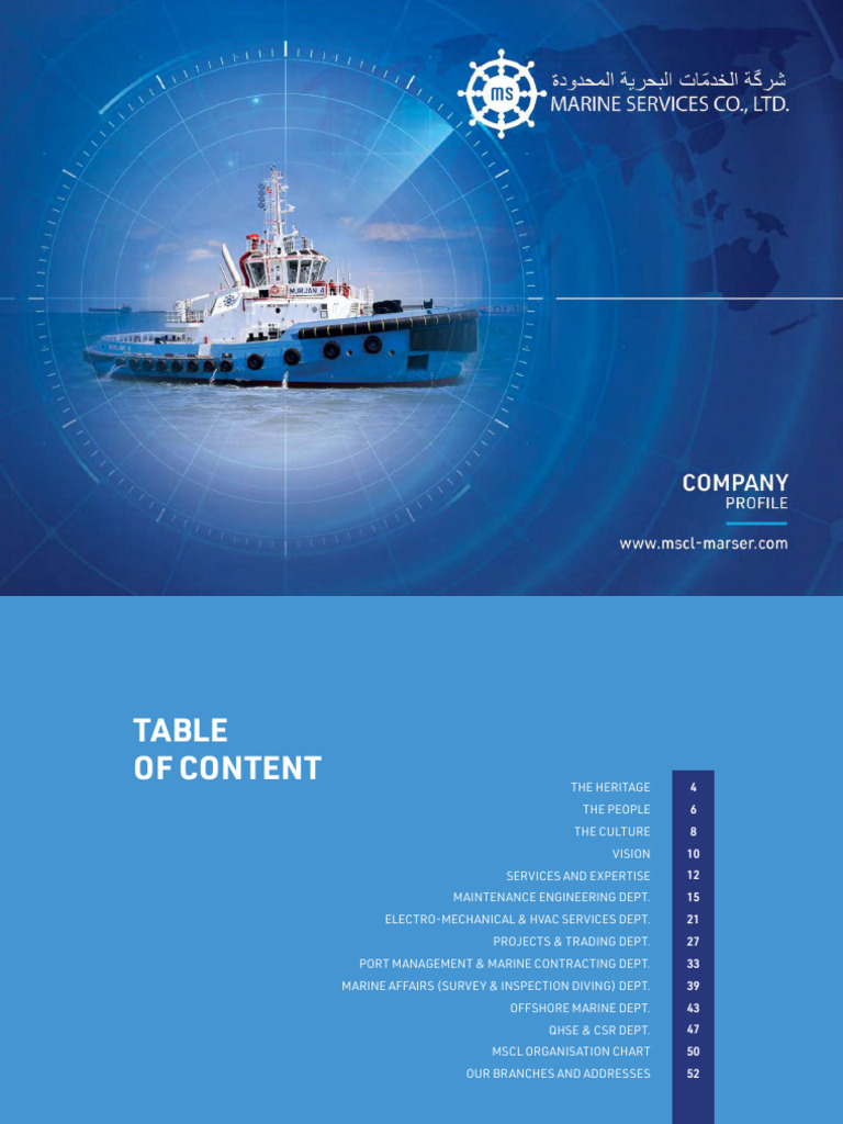 MSCL Executive Profile - 2023 | PDF