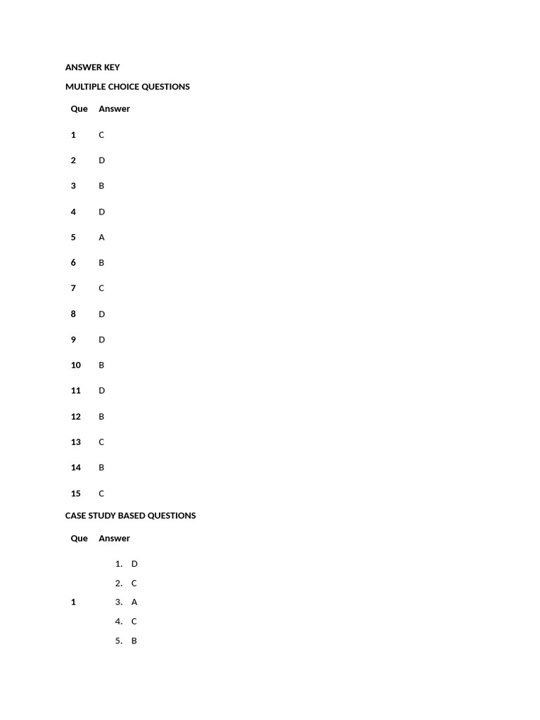 AnswerKey Chapter 4 Carbon Science 10th | PDF | Chemical Compounds | Carbon