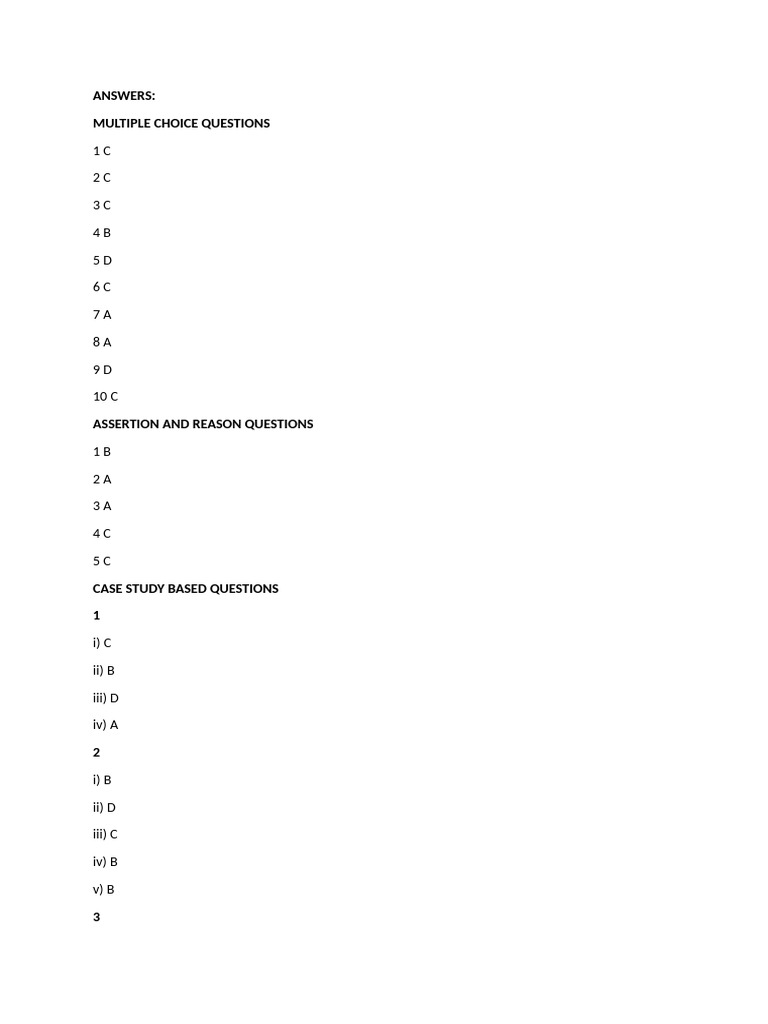 AnswerKey Chapter 2 Acids Science 10th | PDF | Acid | Sodium Carbonate