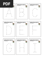 Arabic Calligraphy Workbook Sheets | PDF | Writing