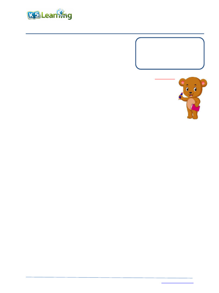 Grade 5 Prepositions A | PDF