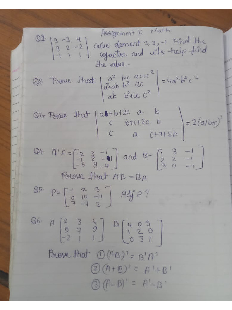 JK CLG Maths Assignment | PDF