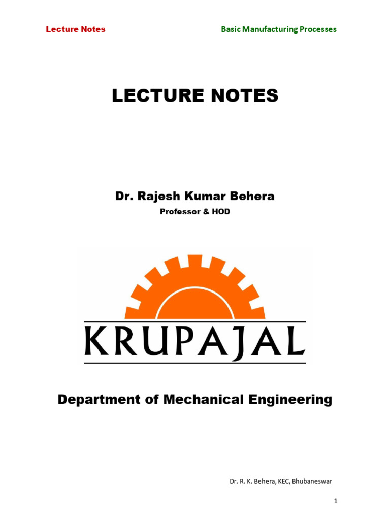kec 1 | PDF | Rolling (Metalworking) | Deformation (Engineering)