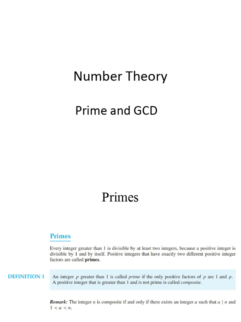 Prime Number | PDF