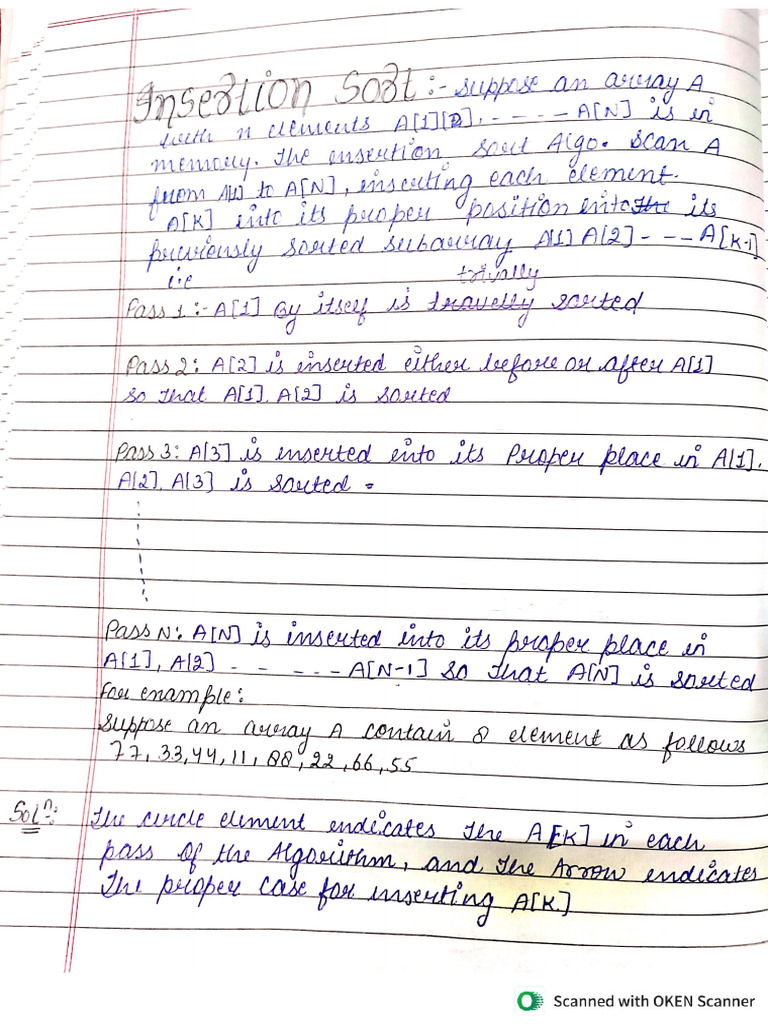 DSA Unit - Sorting | PDF