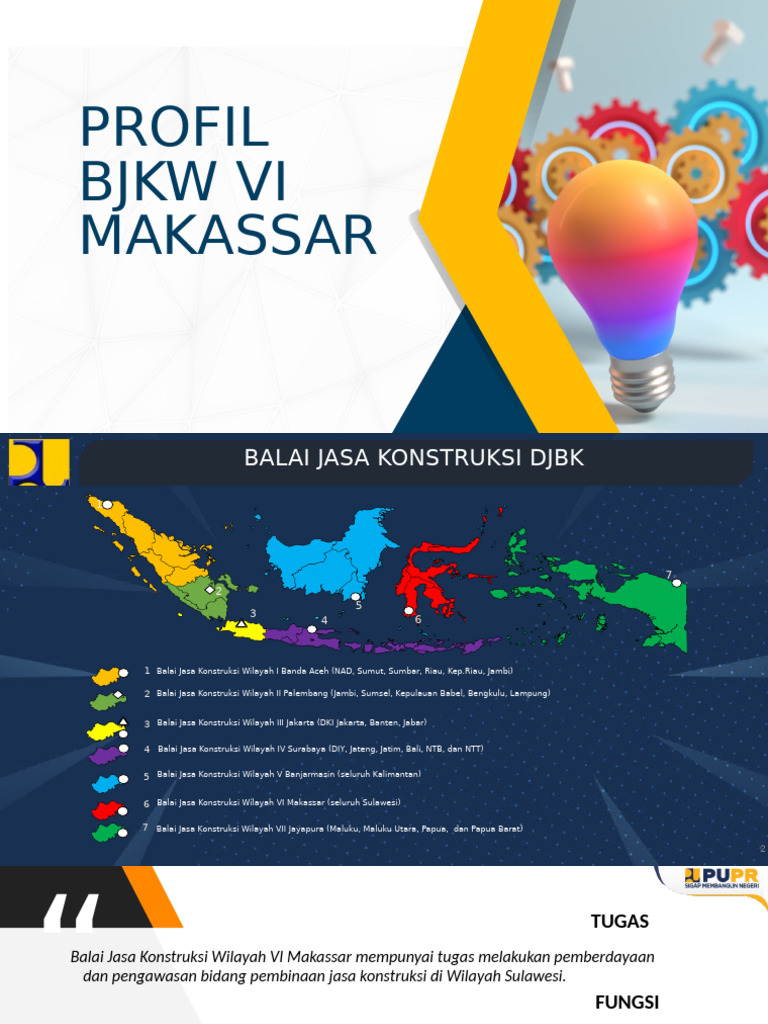 Profil BJKW VI Makassar dan Tugasnya | PDF