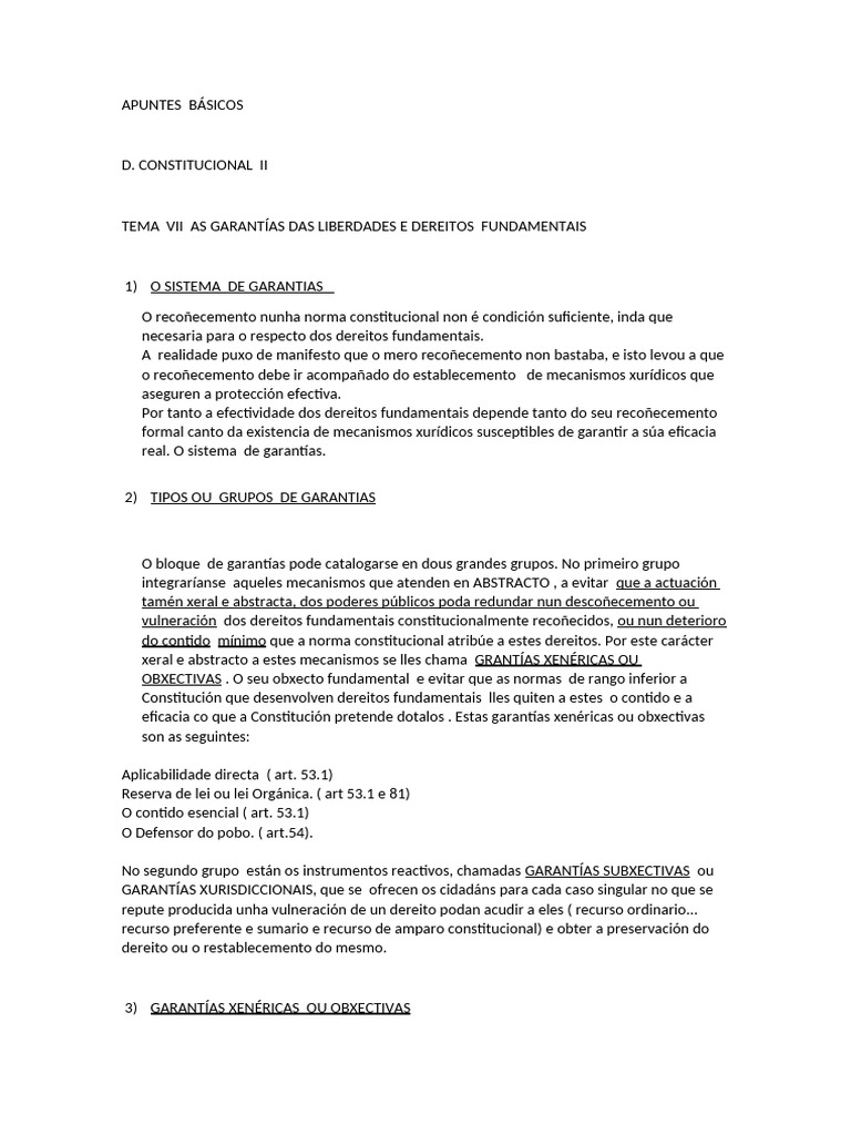 D.consti - Ii Tema Vii | PDF