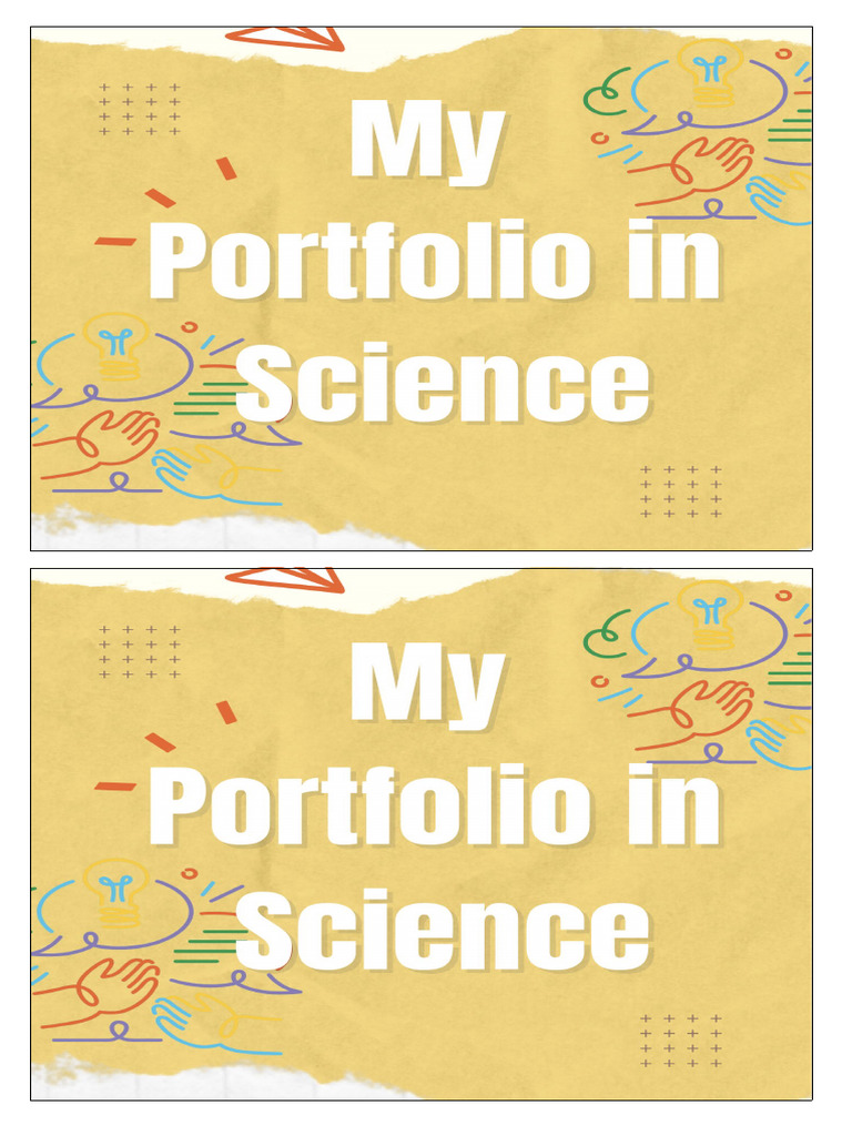 Portfolio Grade 8 Science | PDF