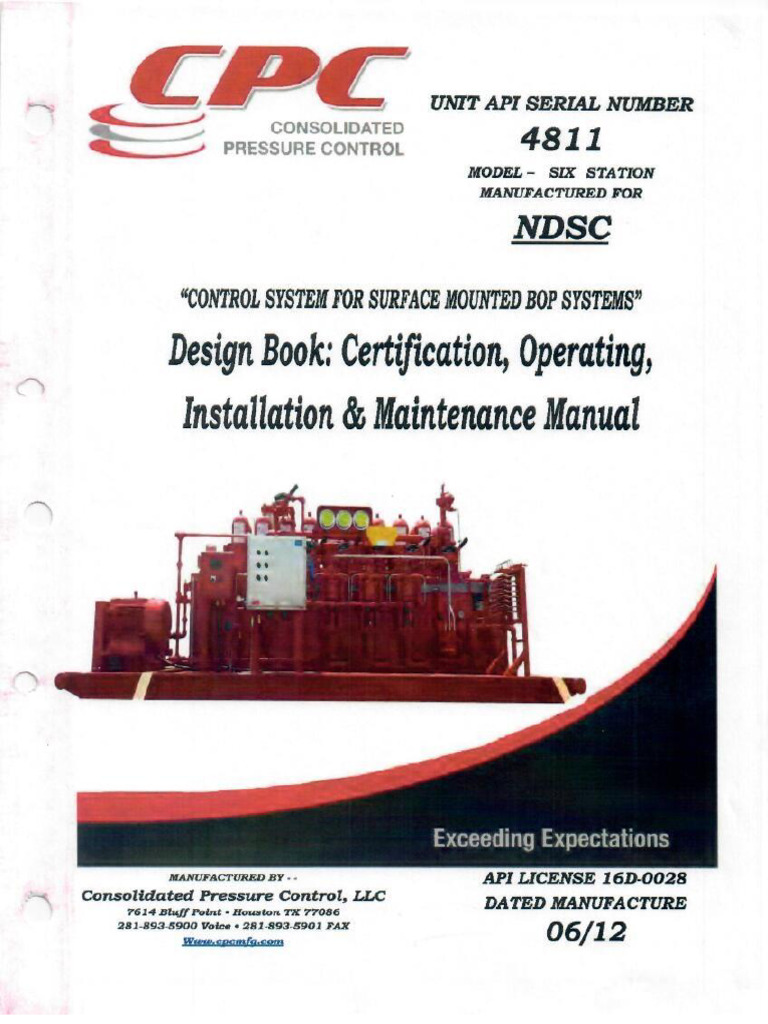 CPC Accumulator Unit Data Book Part1 | PDF