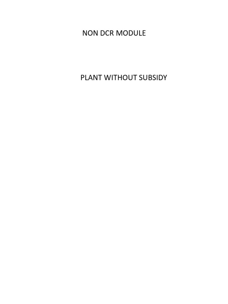 Non Dcr Module Certificate | PDF
