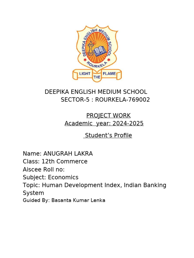Economics Profile | PDF
