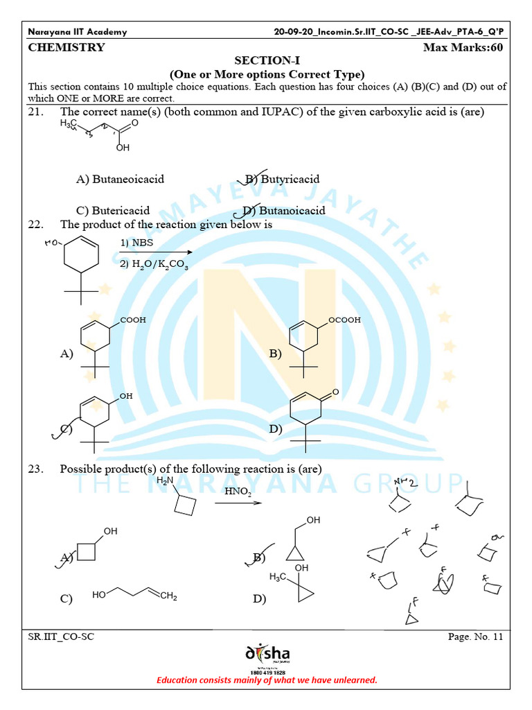 'PTA 6 | PDF | Carboxylic Acid | Acid