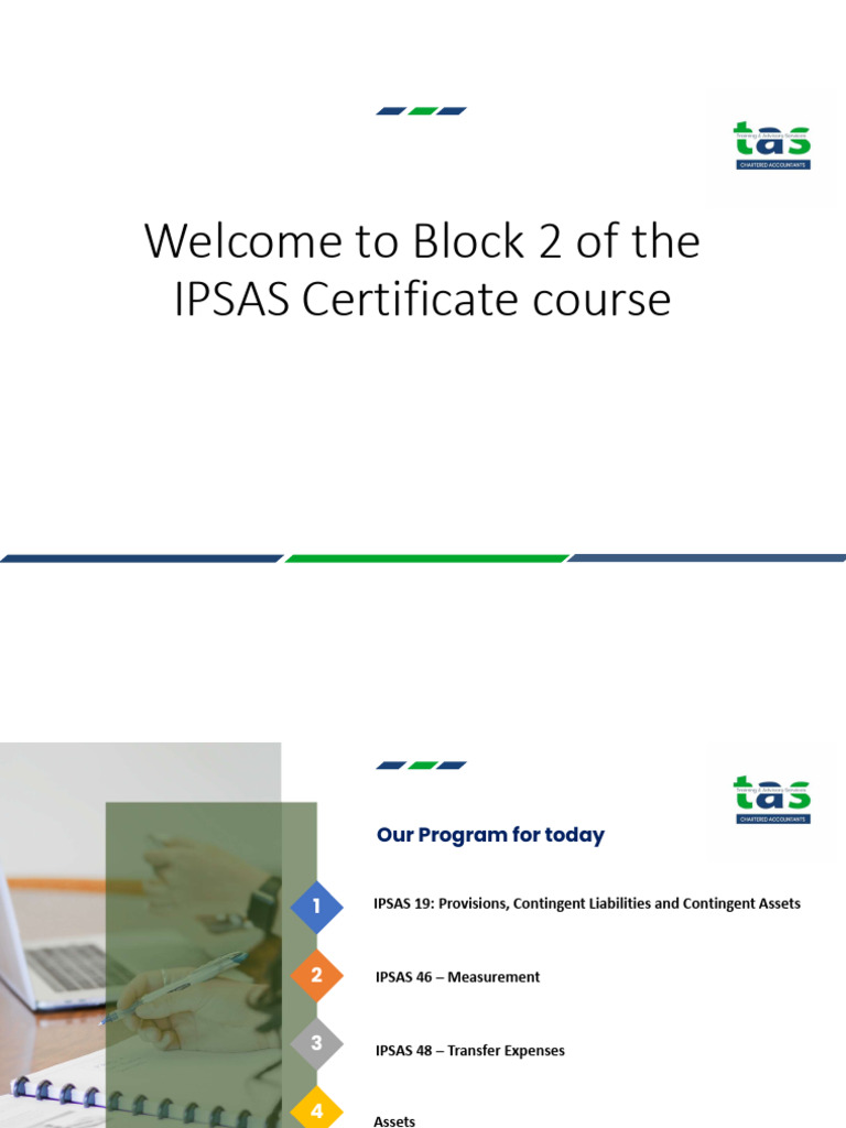 Block 2 IPSAS Certificate Slides | PDF | Expense | Accounting
