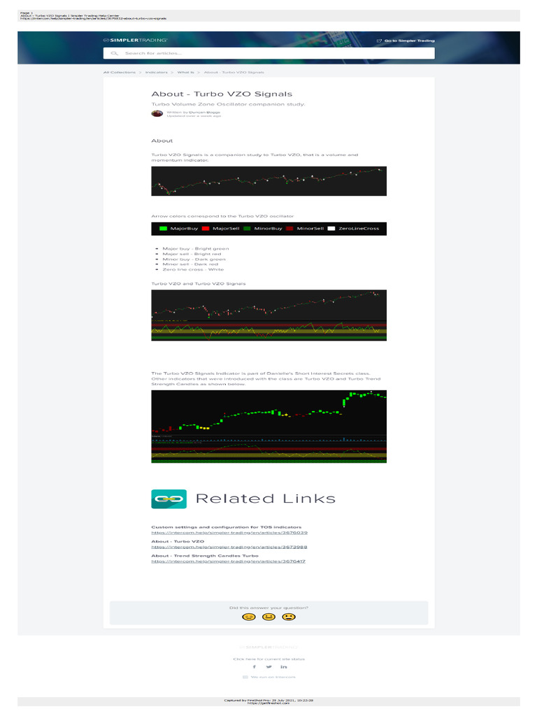 About Turbo VZO Signals | PDF