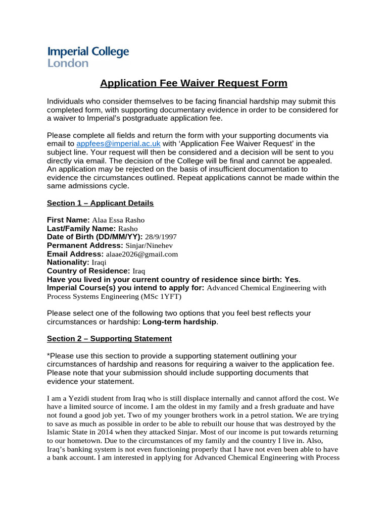 Application-Fee-Waiver-Request-Form | PDF