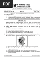 Accounting Grade 8 Exam and Answer Sheet | PDF | Cheque | Banks