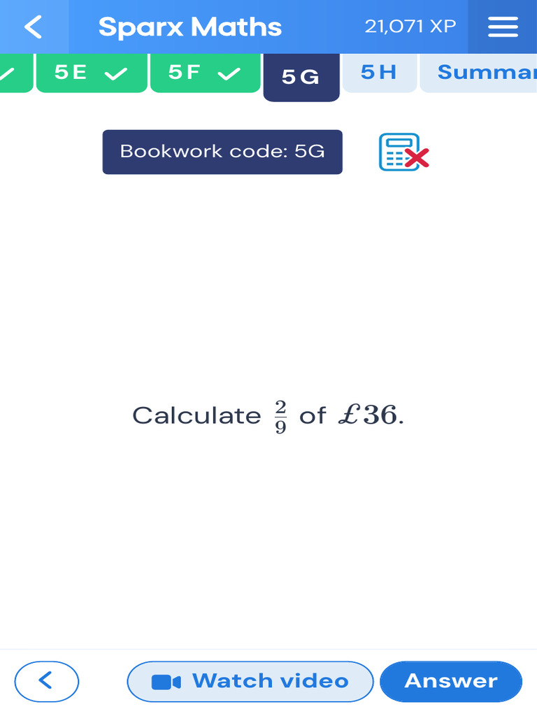 Sparx Maths Homework Guide | PDF