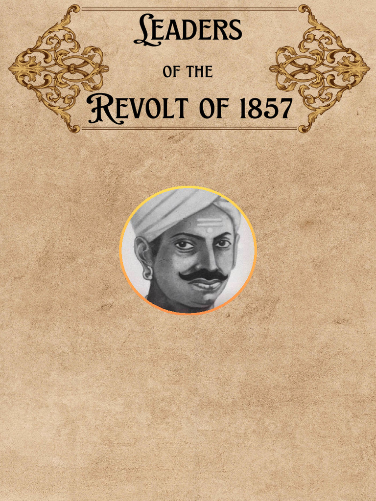 Leaders of The Revolt of 1857 - DIY | PDF
