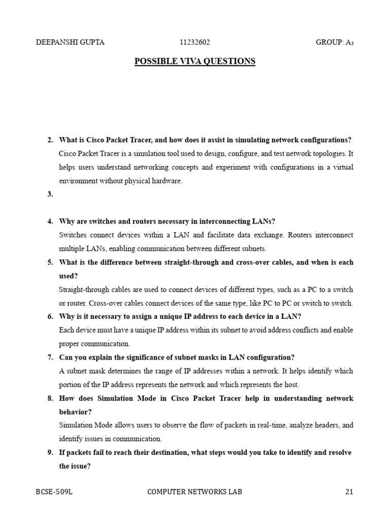 Exp 6 | PDF | Computer Network | Router (Computing)