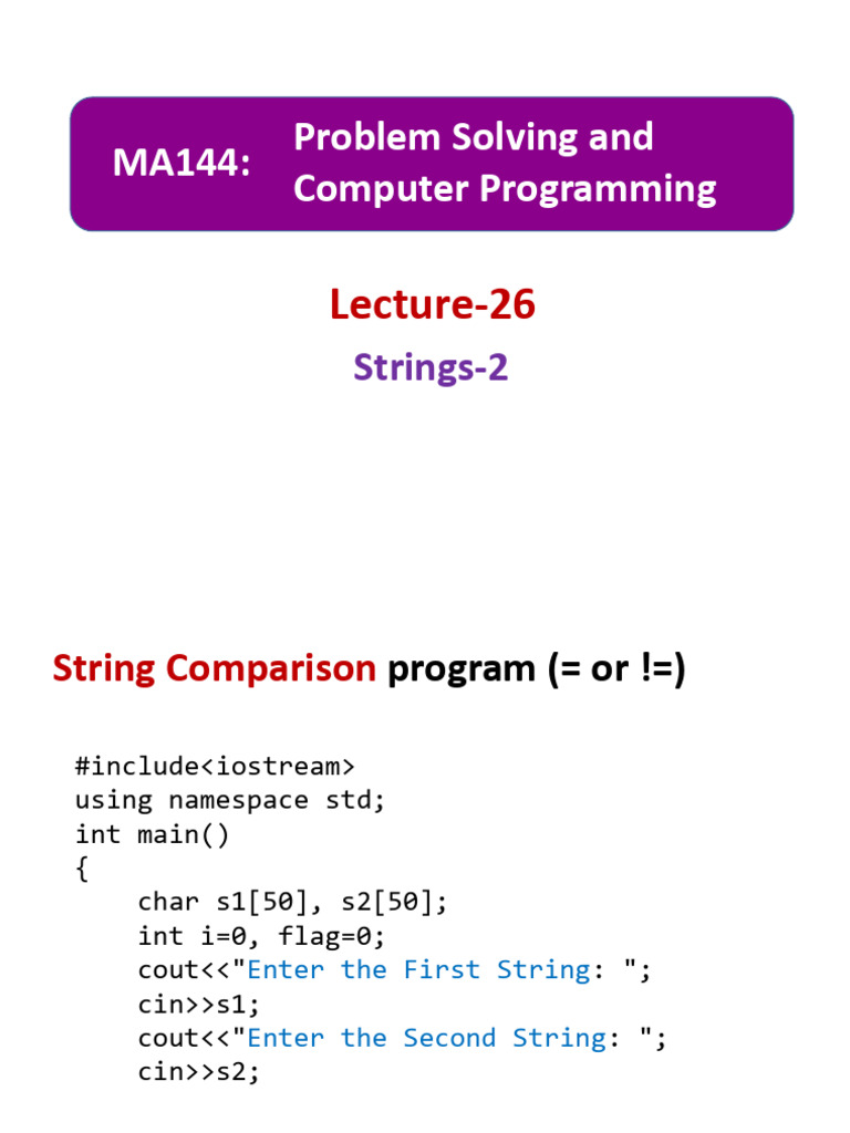Lecture-26 (23-11-2023) | PDF | Namespace | Computing Lecture-26 (23-11-2023) | PDF | Namespace | Computing