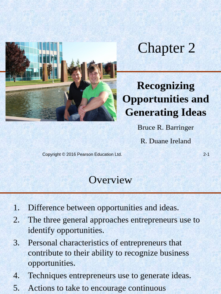 ENTREPRENEURSHIP UNIT 2 | PDF | Entrepreneurship | Brainstorming