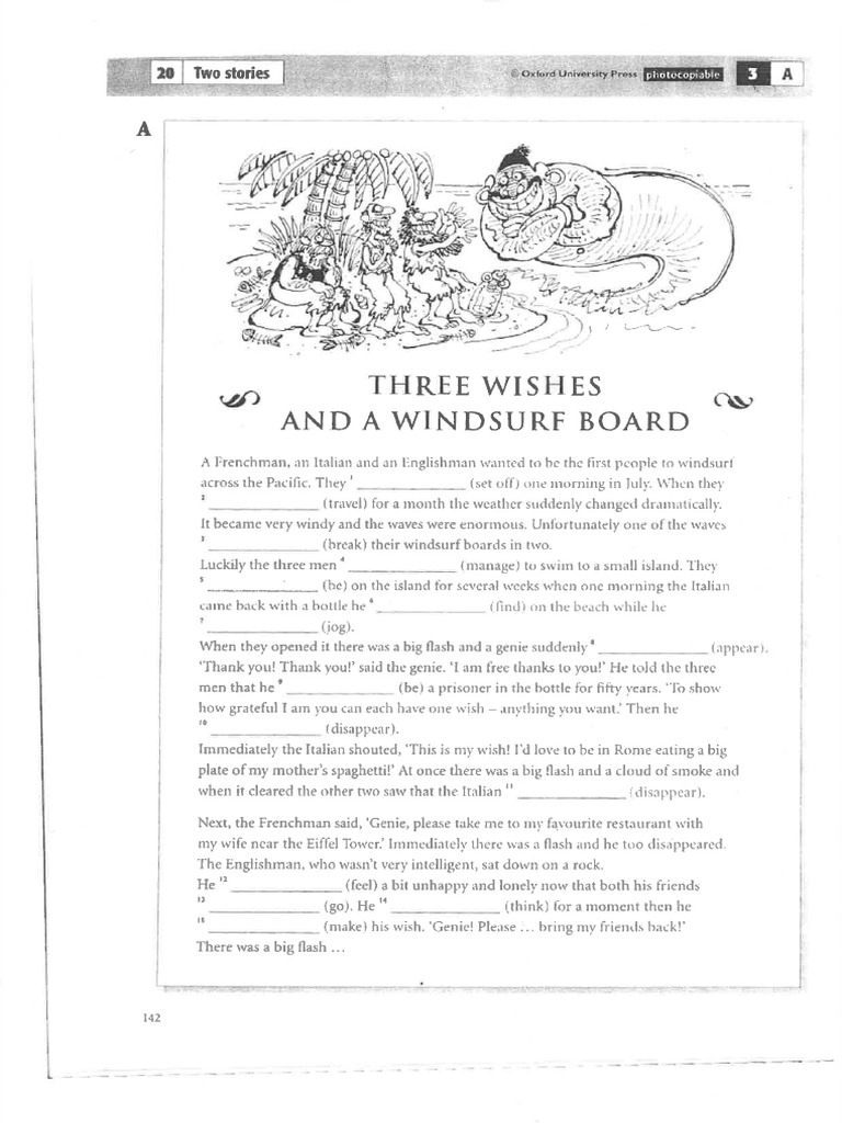story - Three wishes | PDF story - Three wishes | PDF